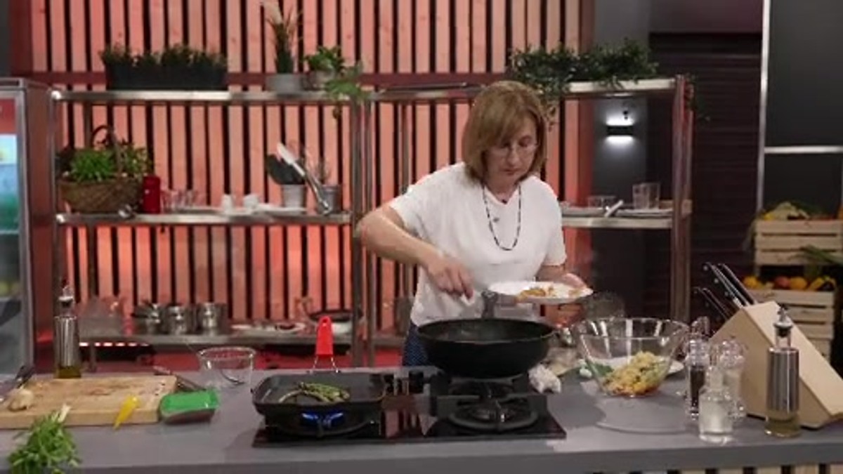 Simona Preda - Creveți cu sparanghel și salată cu cous-cous | Reţete ...