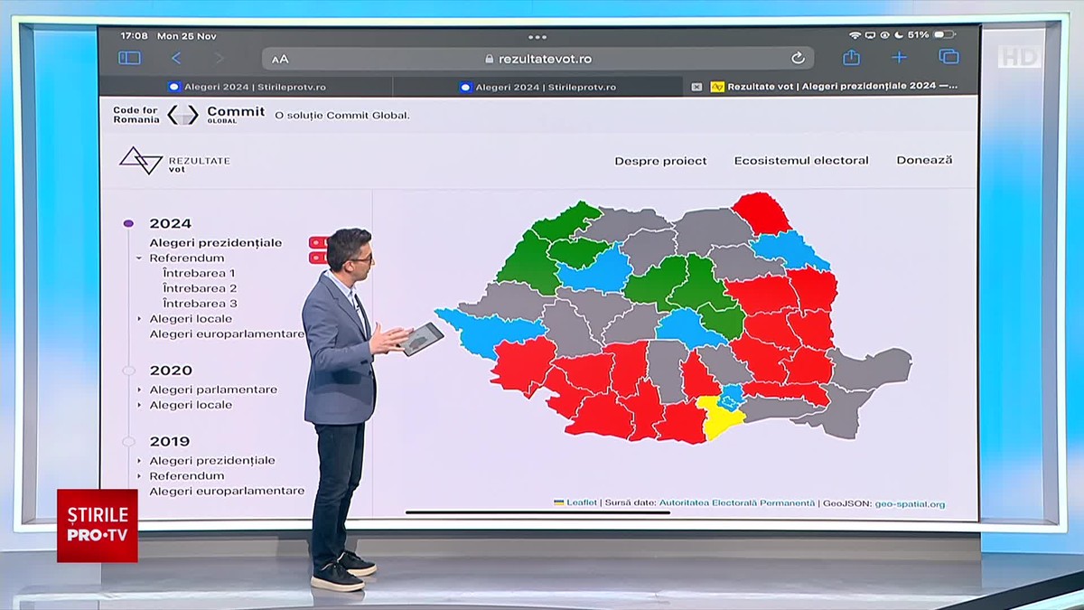 Stirile PRO TV # 17.00 - 25 Noiembrie 2024 | Știri 2024 - Jurnal#17:00 ...